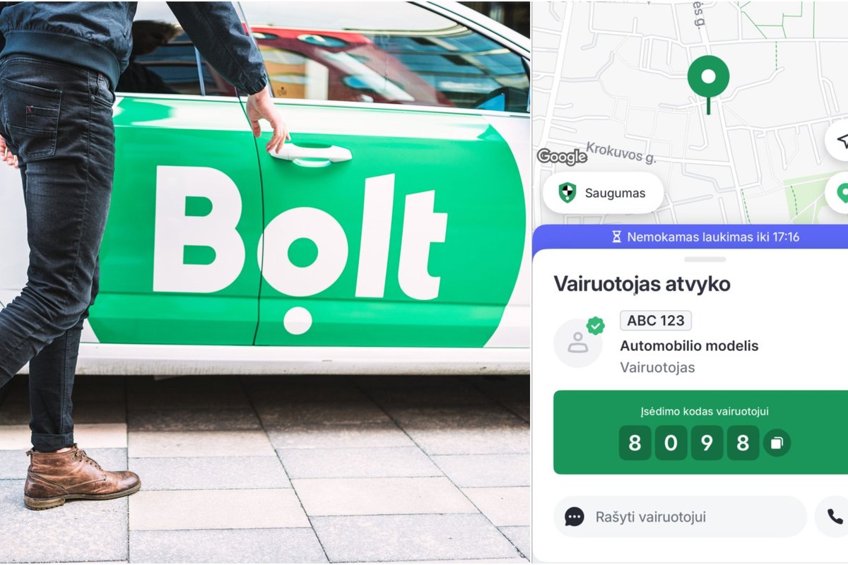 Naudojantiems „Bolt“ – svarbūs pokyčiai dėl saugumo: ką nuo šiol reikės ...