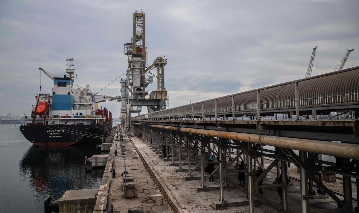 Odesos srityje sprogo laivas - Delfi