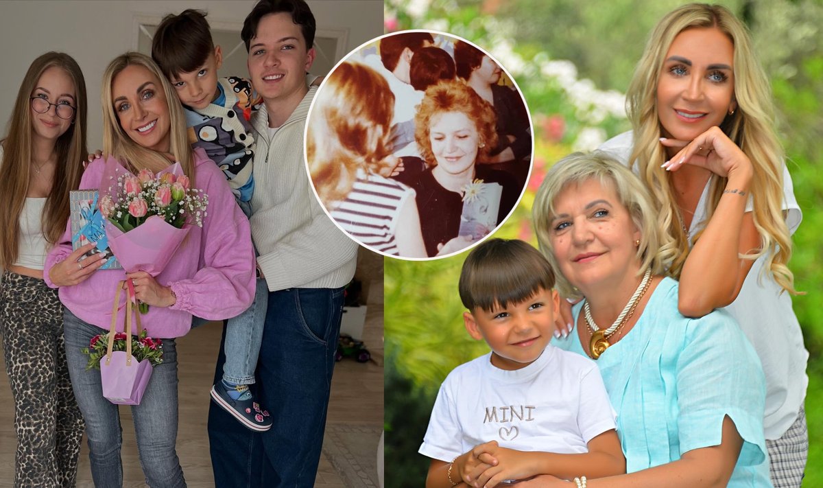 Gerda Žemaitė mamai padovanojo širdį virpinantį prisiminimą: labai tave ...