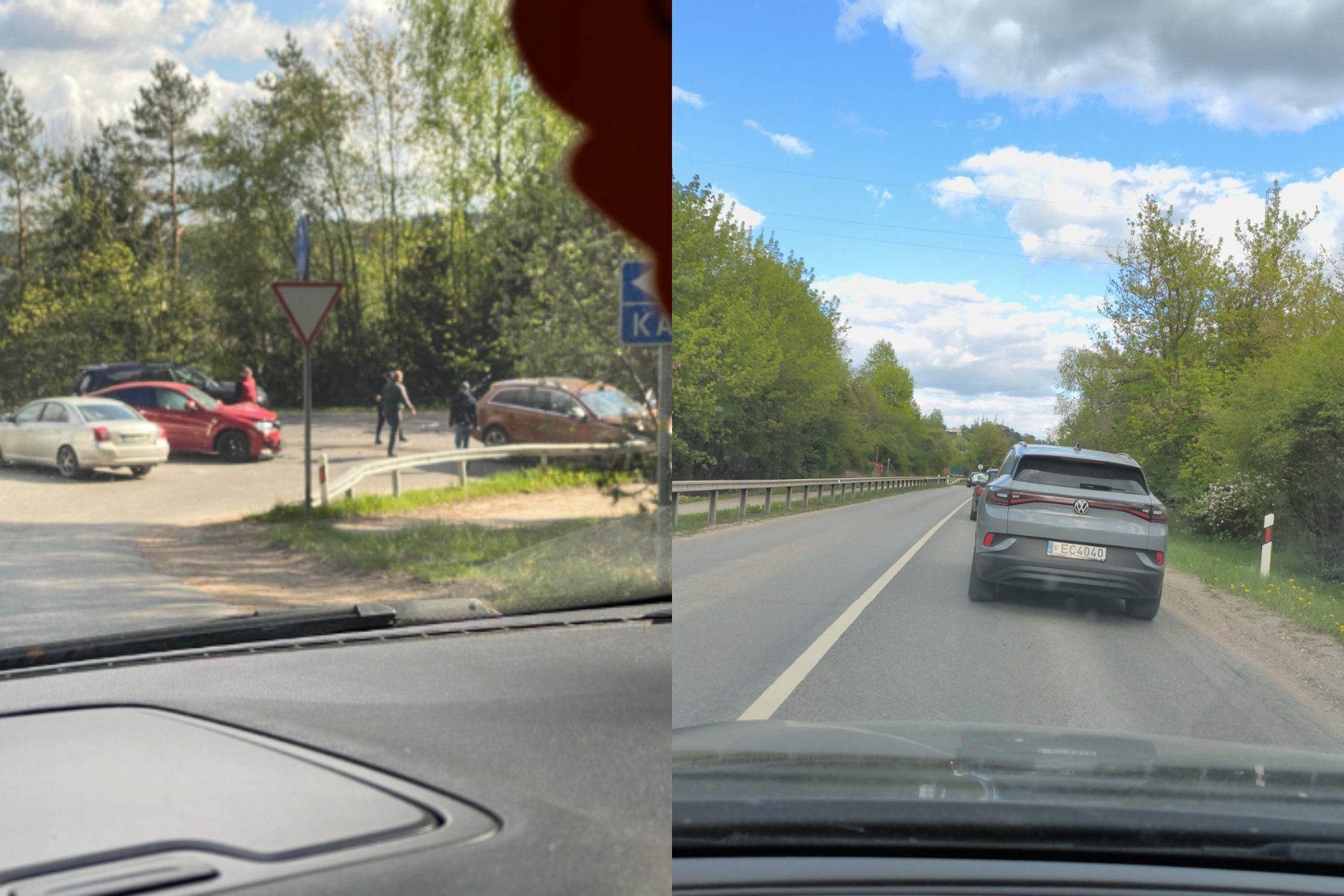 Smarki avarija kelyje link Lapių – vairuotojas nedelsiant nugabentas į ...