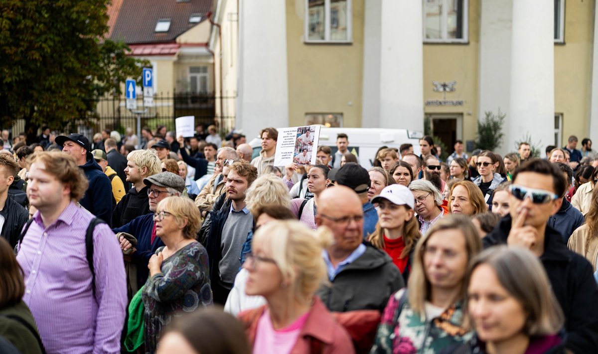Permit granted for anti-government protest in Vilnius - Delfi EN