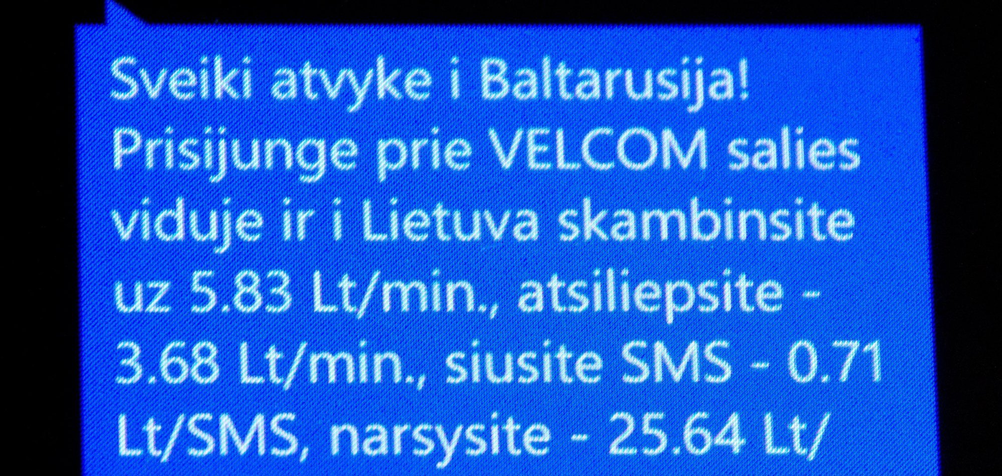 Baltarusiai naktimis grobia Lietuvos mobiliojo ryšio vartotojus ...