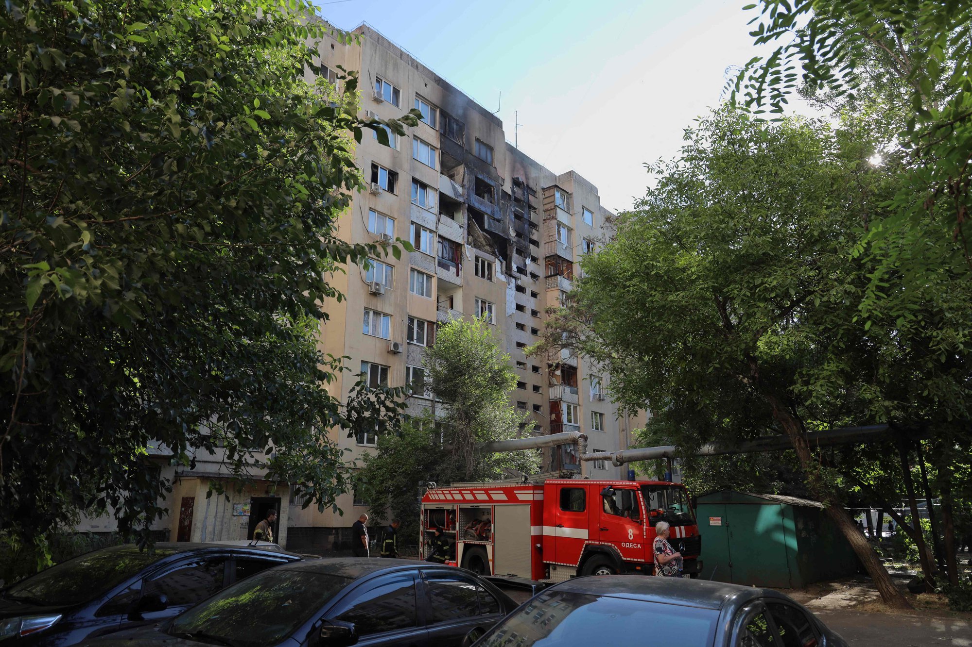 Karas Ukrainoje. Rusija smogė Odesai balistine raketa: yra žuvusiųjų ir ...