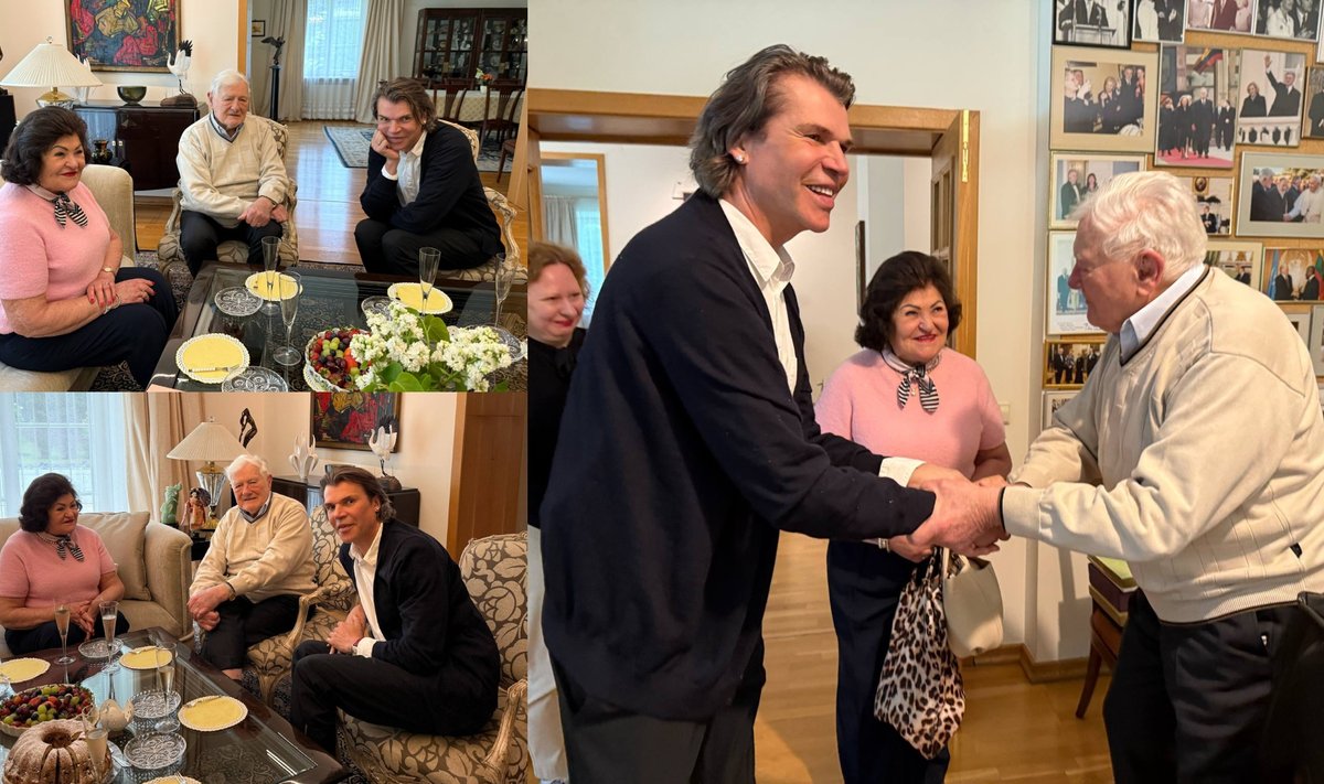 Juozo Statkevičiaus pusryčiai su Valdu Adamkumi pakerėjo lietuvius ...