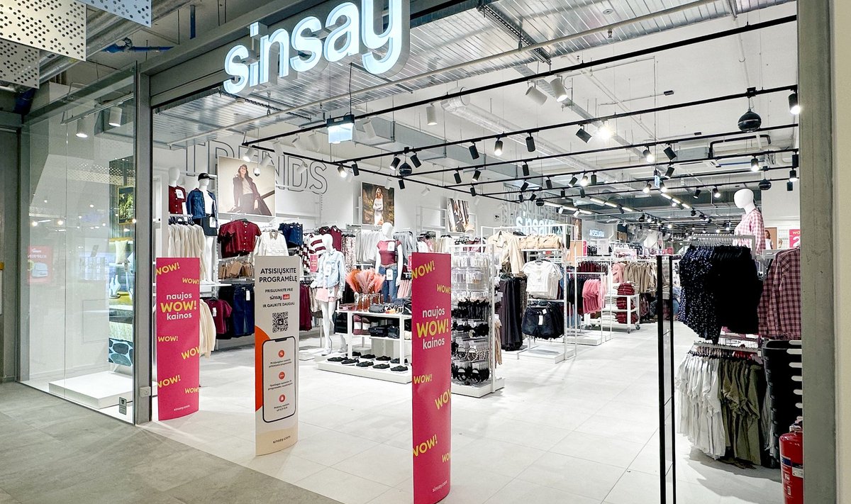 „Sinsay“ startas „Outlet Park“ rodo didelį prekybininko potencialą: kviečia pirkėjus įsitikinti ...