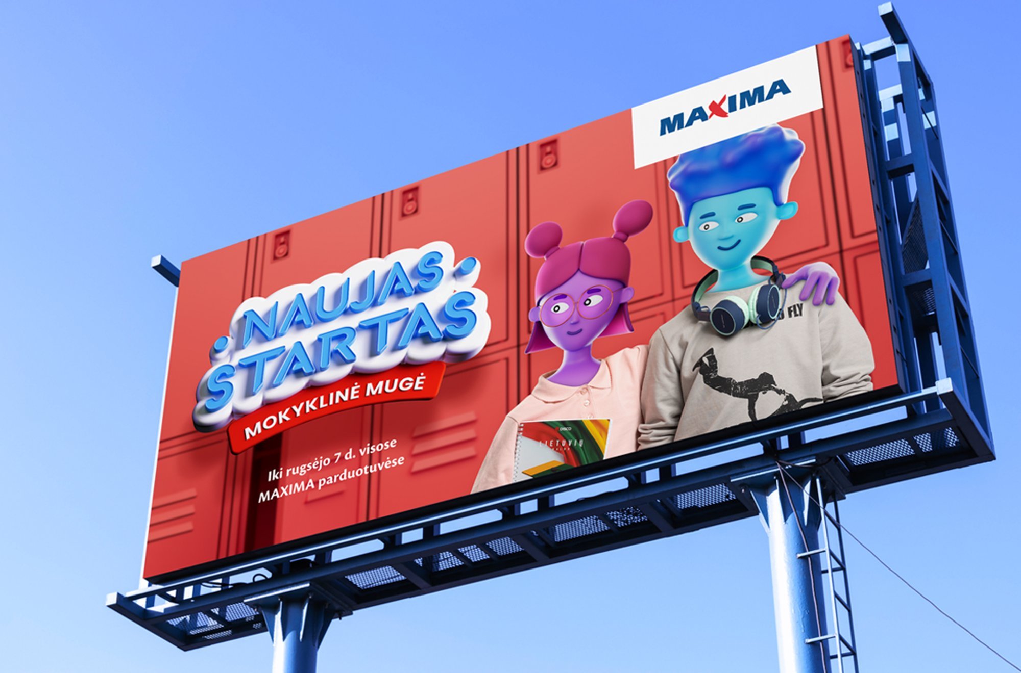 Naujoje „Maximos“ reklaminėje kampanijoje – alternatyvi mokykla ir ...