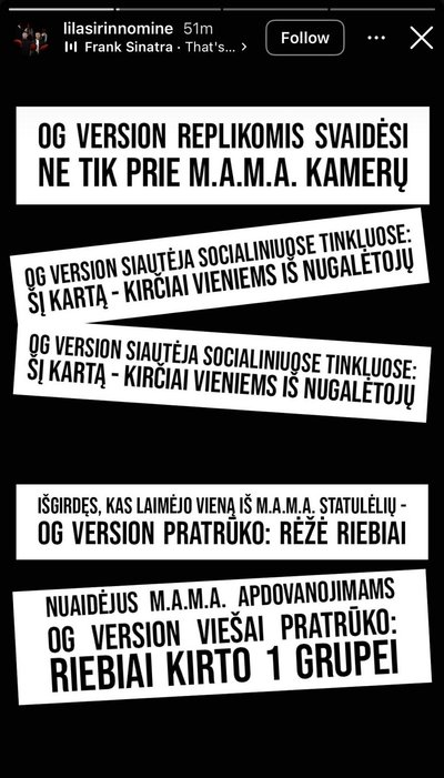 Nesantaika tarp Lilo ir Innomine bei OG Version: kas nutiko? - Delfi veidai