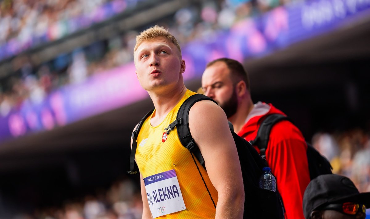 Aleknos diskas per vieną dieną tris kartus skriejo už 70 m ribos ...