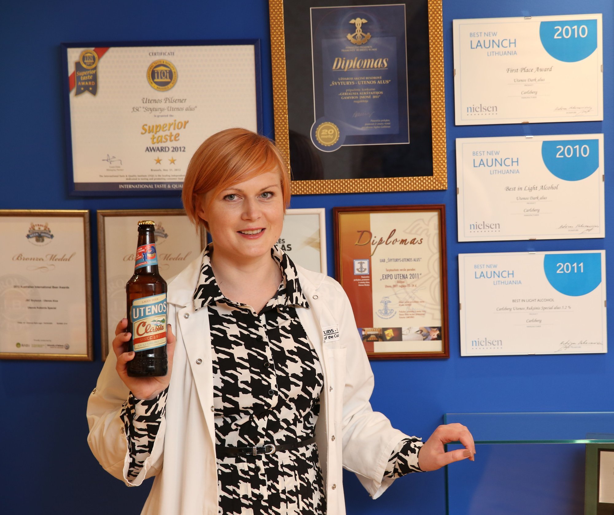 Alaus mėgėjų išrinktam „Utenos Classic“ – aukščiausi Europos ekspertų ...