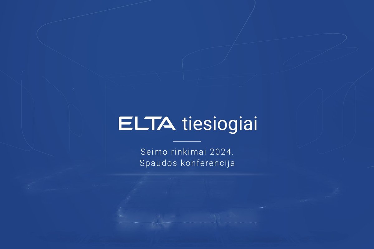 Seimo rinkimai 2024. Spaudos konferencija po pirmojo turo - Delfi TV