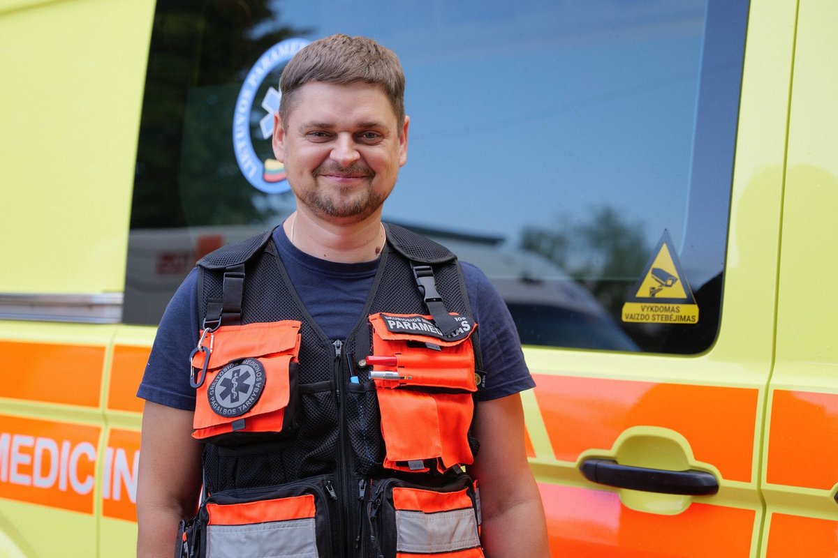 Liutauras Balseris, Akmenėje apmokantis paramedikus: „Pameistrystė ...