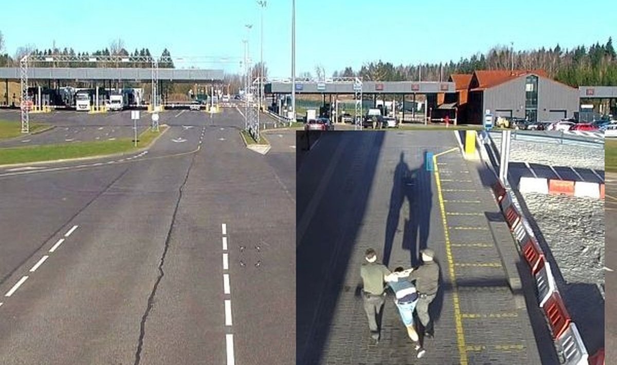 Medininkų punkte siautėjo agresyvus baltarusis - Delfi