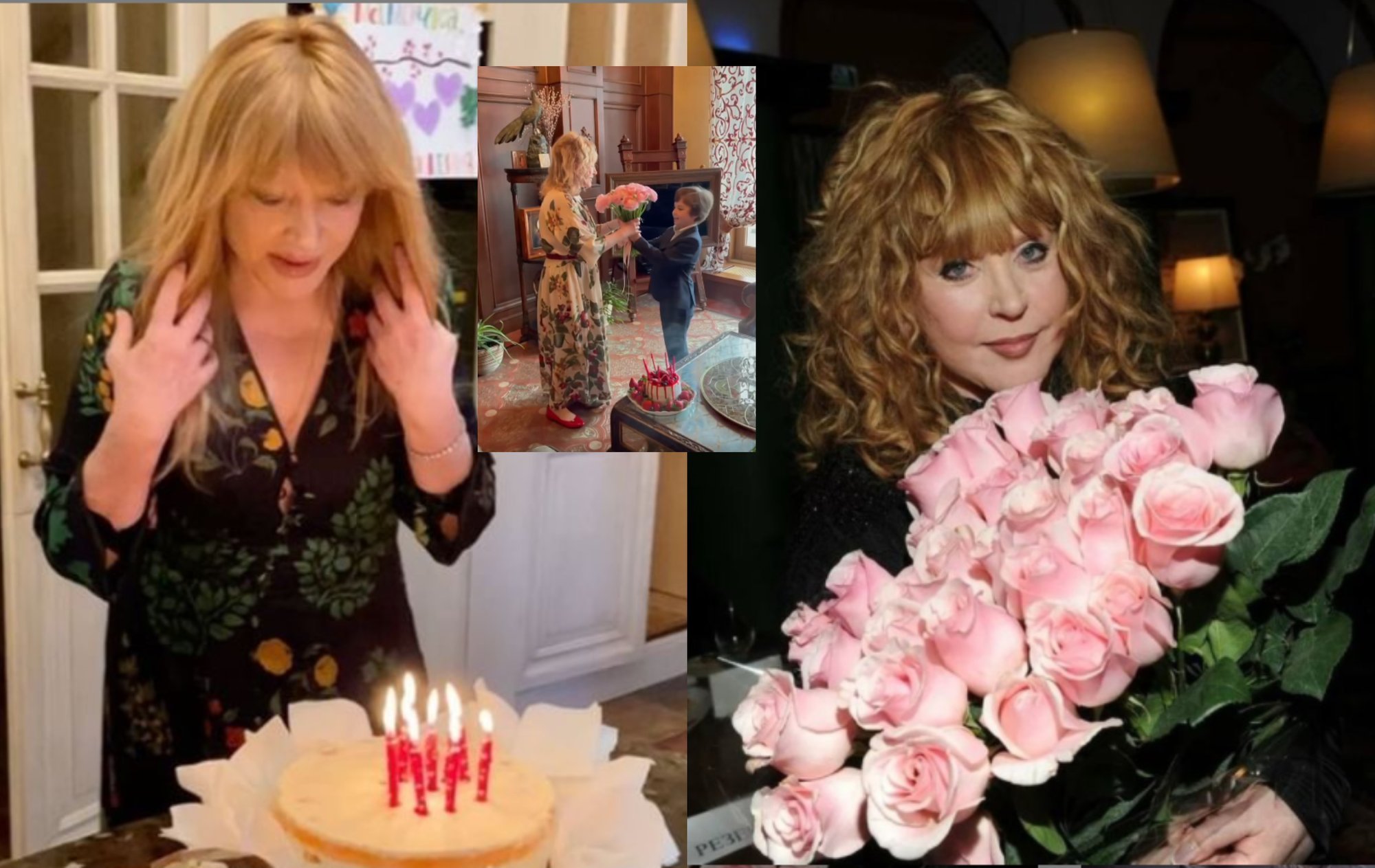 Estrados primadonai Alai Pugačiovai – 72-eji: gimtadienio rytą vaikų ...