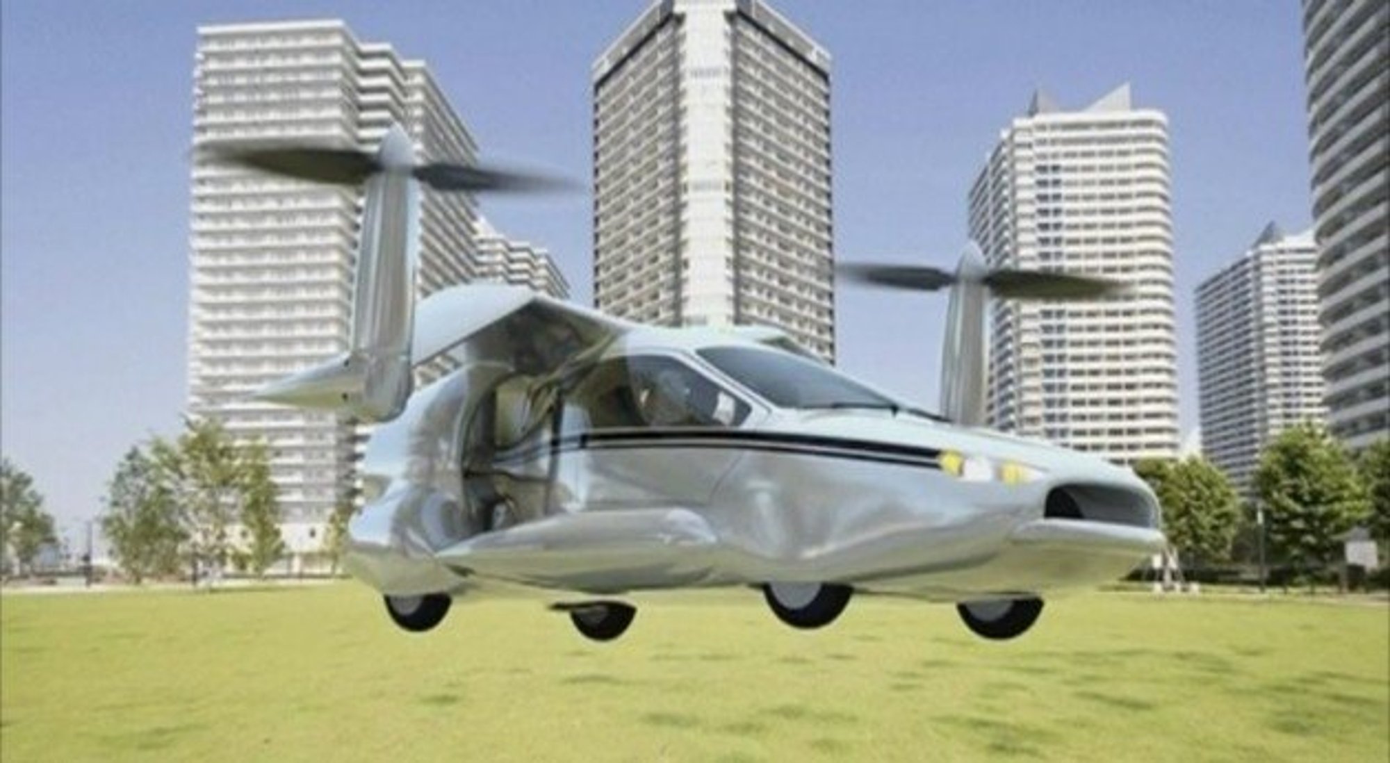 Skraidantis automobilis pasieks 322 km/val. greitį ir nuskris 800 km ...