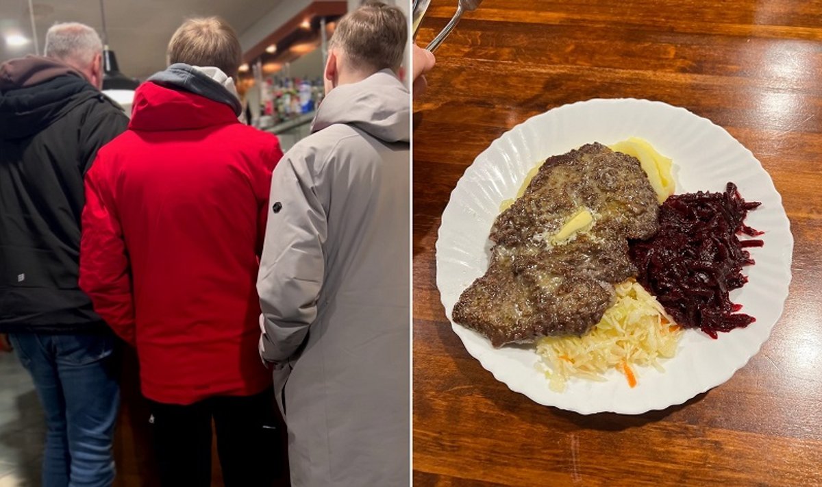 Riebus katinas užsuko į Kauno valgyklą ir liko priblokštas: žmonių pilna, o maistas tragiškas ...