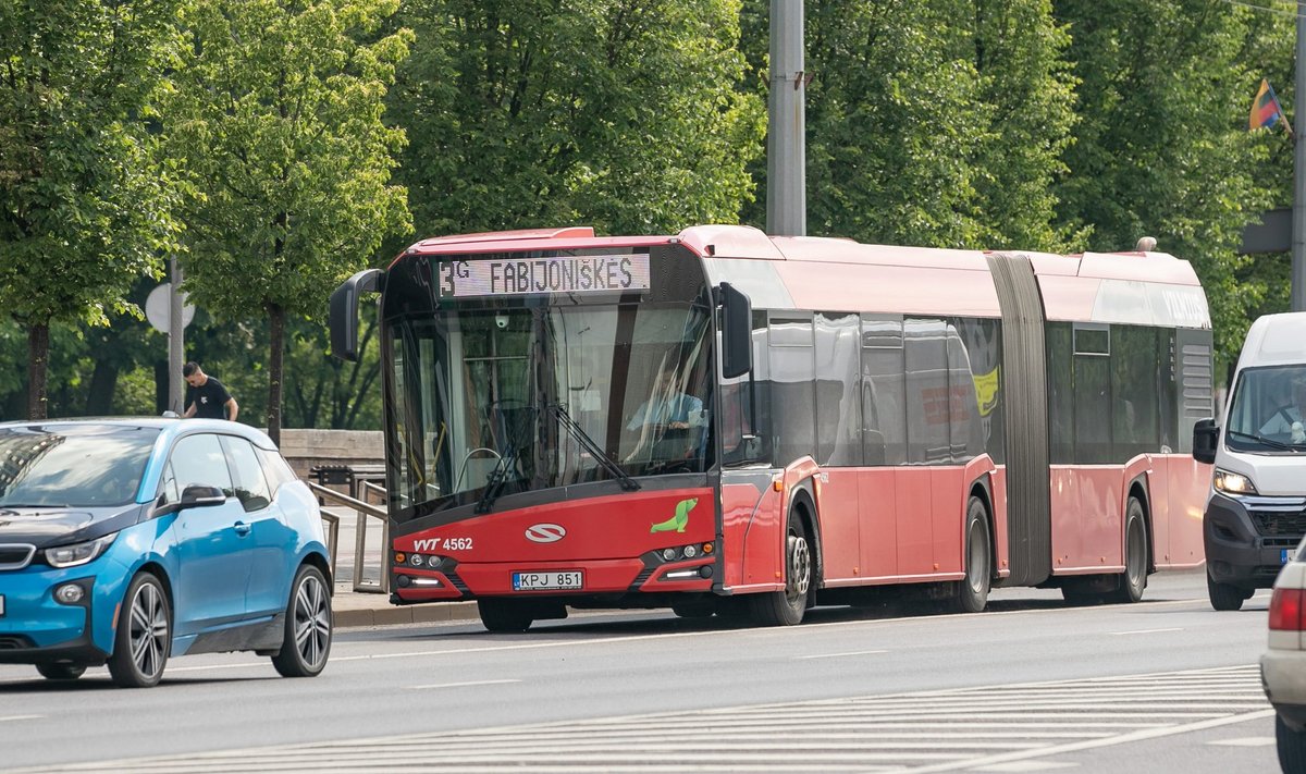 Vilniuje atsiras papildomas 3G autobuso maršrutas - Delfi auto