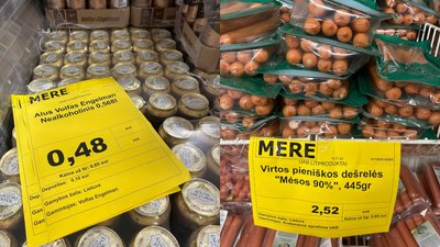 Встал вопрос литовских товаров в магазинах Mere: почему нет контроля? - Delfi RU