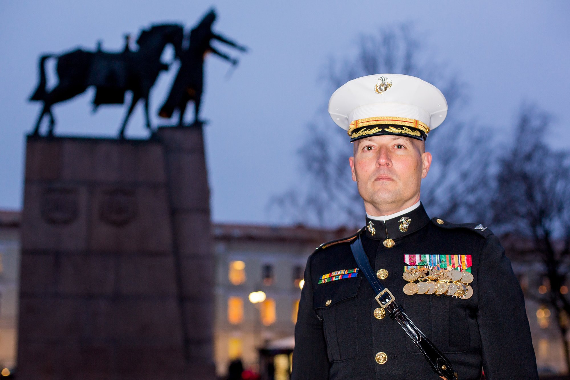 Lithuanian speaking Marine in love with the homeland of his parents ...