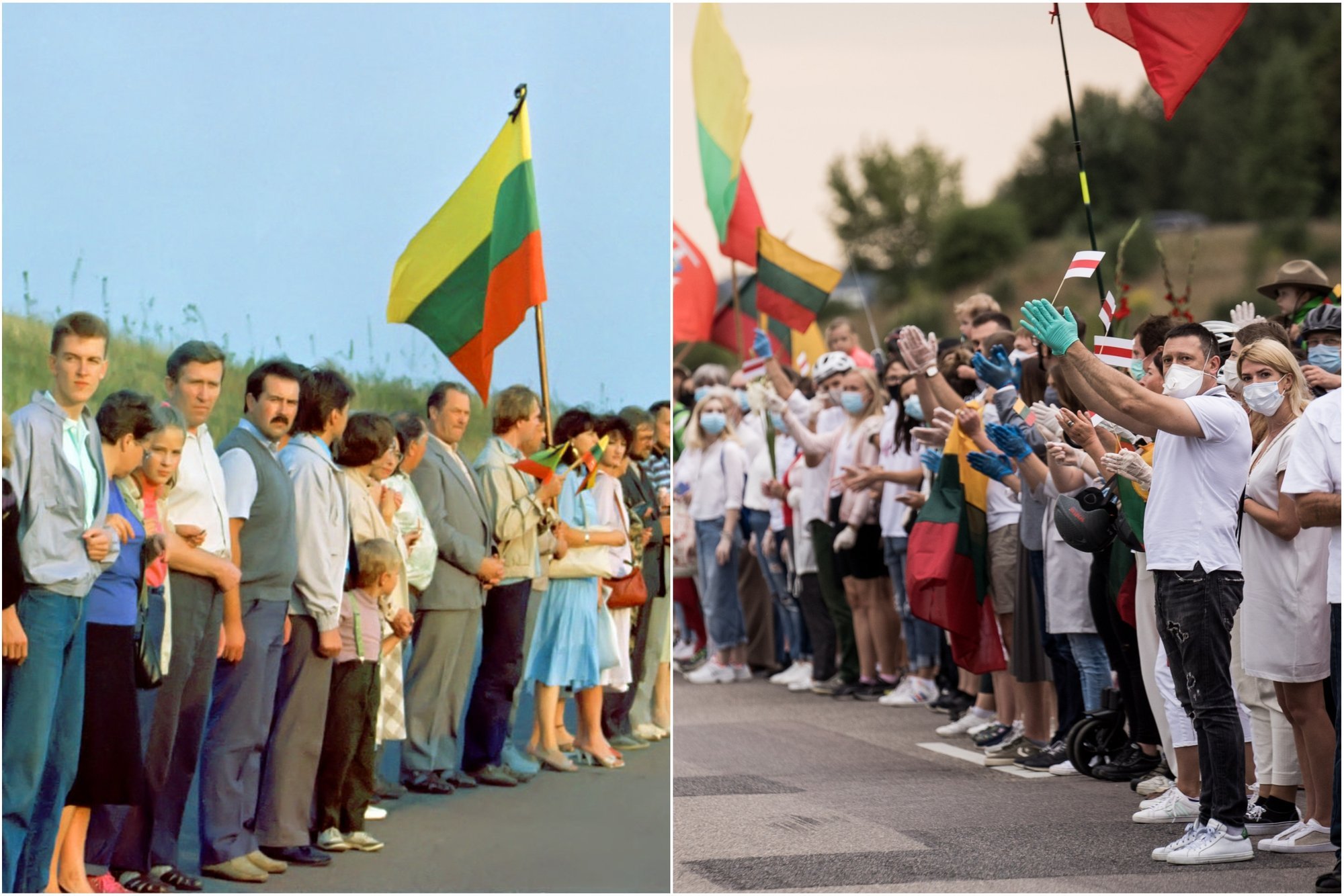 Baltijos kelias ir Laisvės kelias: mados ekspertė įvertino, kaip per ...